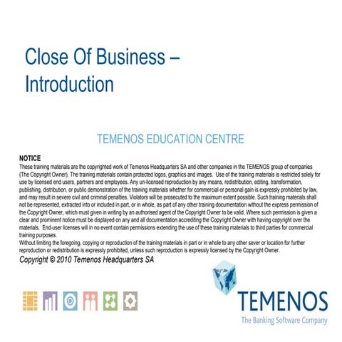 COB1.Close Of Business - Introduction-R11.ppt