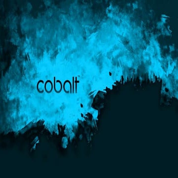 Cobalt | PPTX