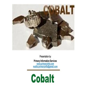 Cobalt | PDF