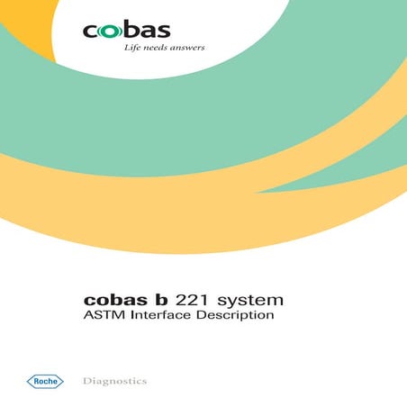 Cobas b 221 system astm rev 5 | PDF
