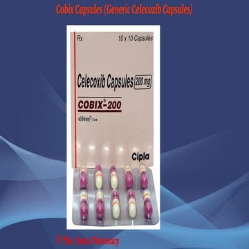 Cobix Capsules (Generic Celecoxib Capsules) | PDF