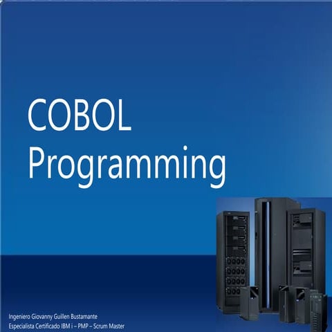 Cobol training | PDF | Operating Systems | Computer Software and Applications