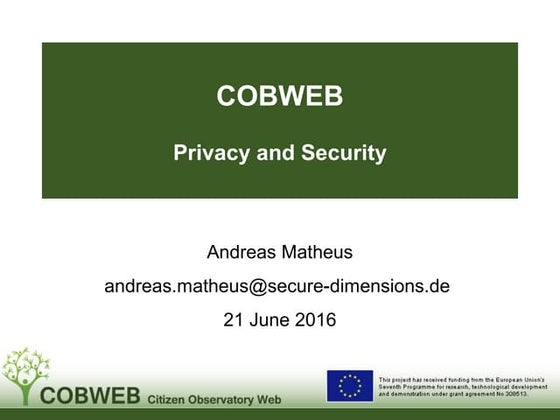 COBWEB - Semantics | PPT