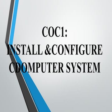 COC1 & 2.pptx_PowerPoint Presenatation X | PPTX