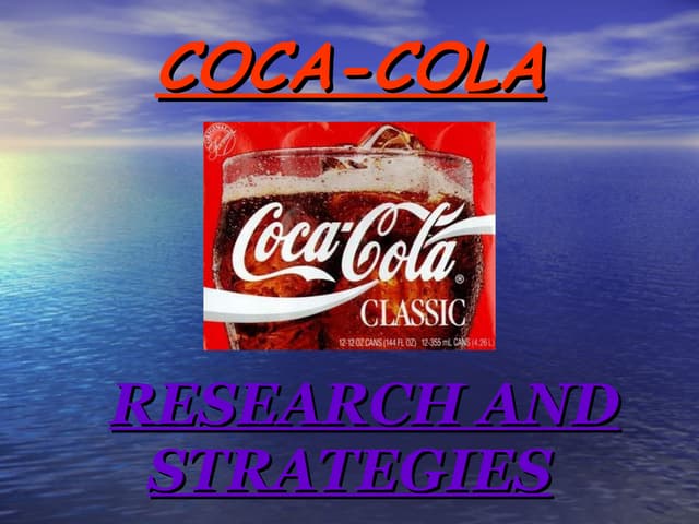 Controlling process of coca cola company | PPTX