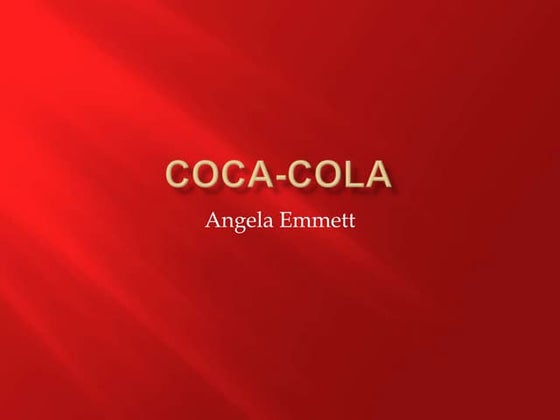 Coca Cola | PPT