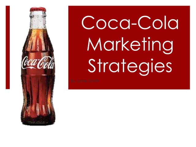 Coca cola presentation | PPT