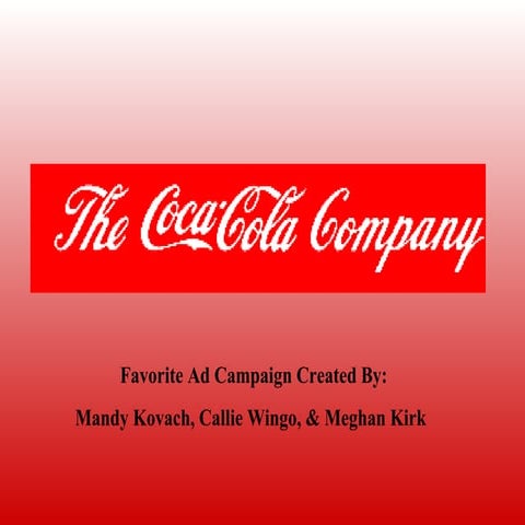 Coca cola | PPT