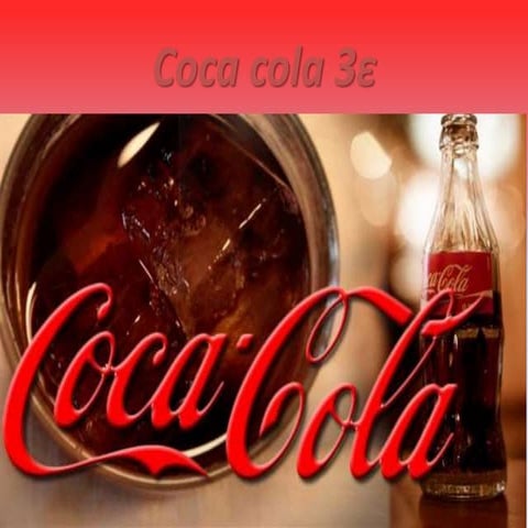 Coca cola Β3α | PPT