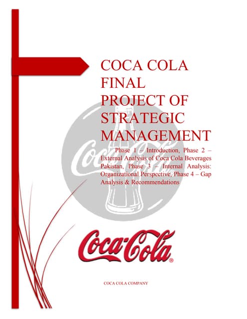 Supply chain management on Coca cola | PDF