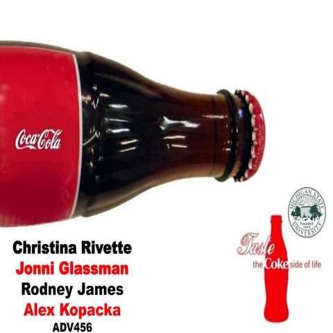 Coca cola final presentation | PPT