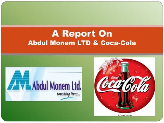 Coca cola-plant-layout | PPT | Food & Drink