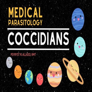 Coccidians | PPTX | Digestive Disorders | Diseases and Conditions