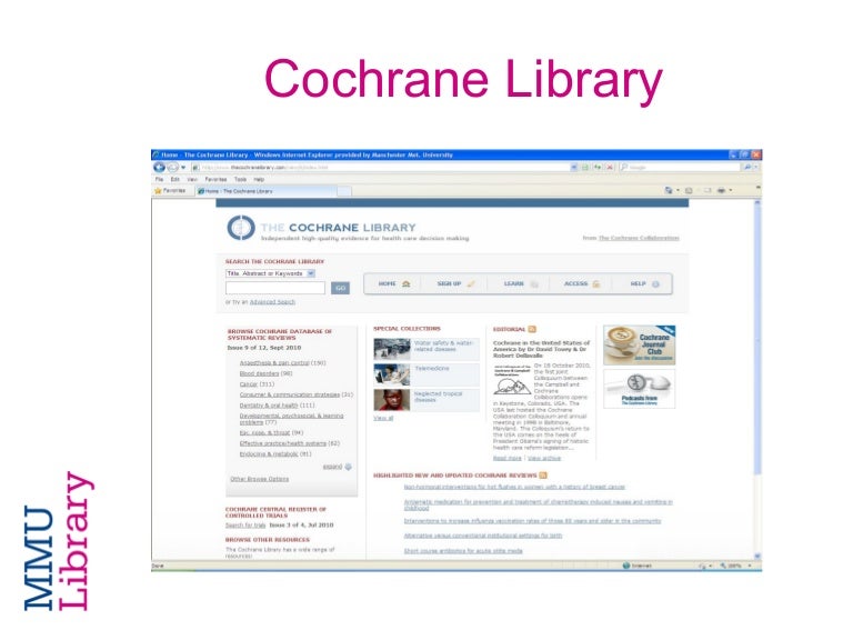 Cochrane Library
