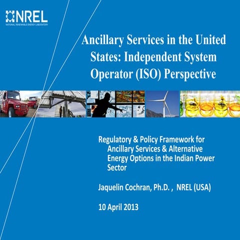Ancillary Services in the United States: Independent System Operator ...