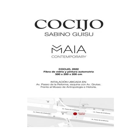 COCIJO - Sabino Guisu - MAIA Contemporary - ¿A dónde se han fugado ...