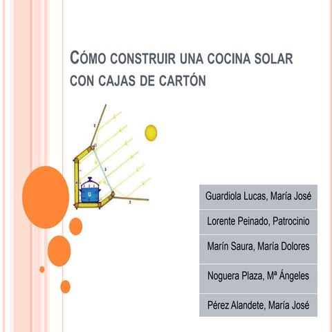Cocina solar | PPTX