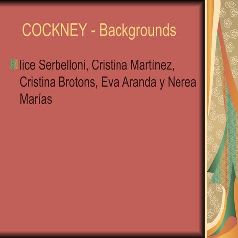 Cockney | PPT