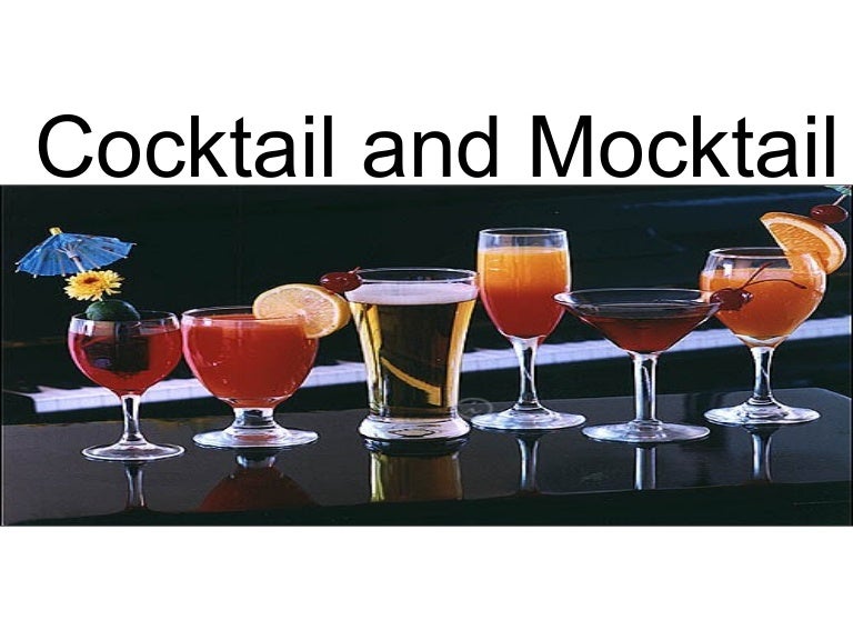 Difference Between Mocktail And Cocktail Drinks - Bogados