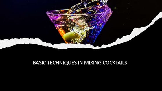 25 international cocktails | DOCX