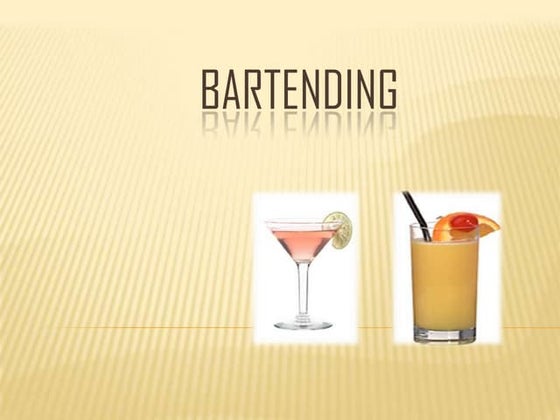 Cocktail and mocktail | PPT | Alcoholic Beverages | Food & Drink