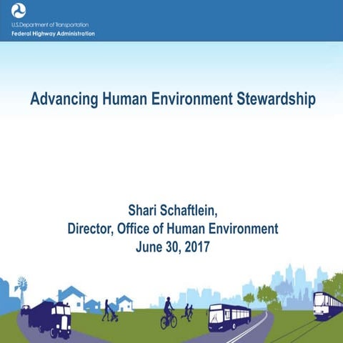 Advancing Human Environment Stewardship | PPT