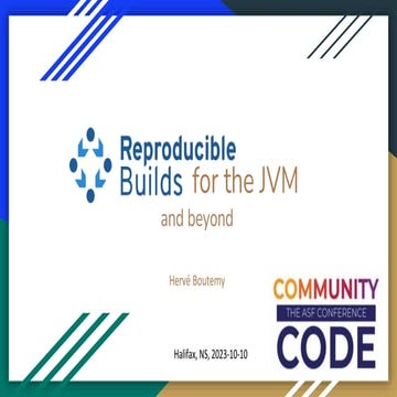 CoC NA 2023 - Reproducible Builds for the JVM and beyond.pptx