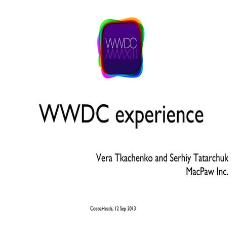 Apple WWDC 2009 | PPT