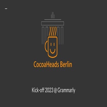 CocoaHeads Intro .pdf