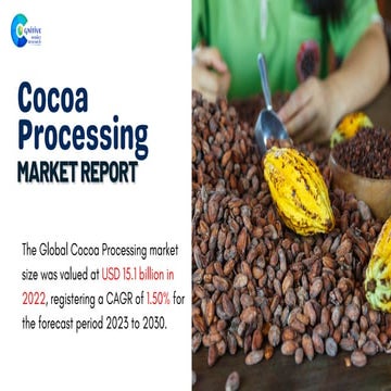 Cocoa Processing Market Report | PDF