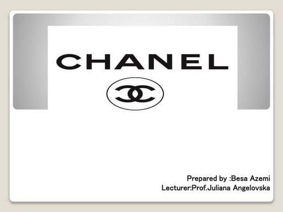 CHANEL brand analyses presentation | PPT