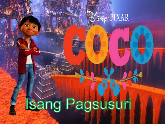 Coco: Isang pagsusuri ni Jake N. Casiple | DOCX