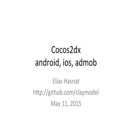 Cocos2dx | PPT