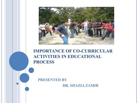 Co curricular activities | PPT
