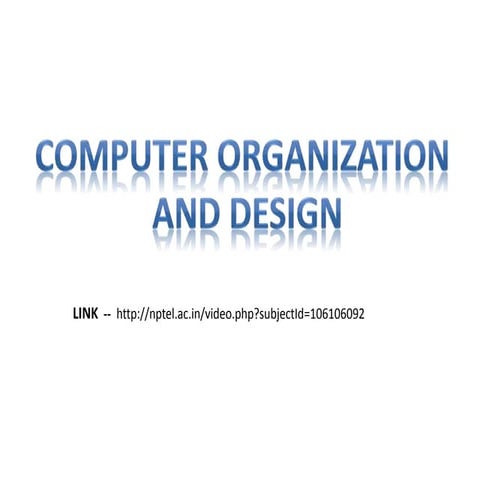 Cod introduction | PPTX