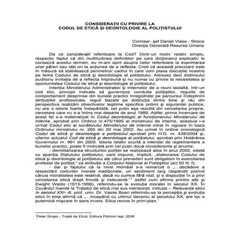 Conduita etica si deontologia profesionala in justitie | DOC
