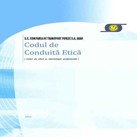 Cod de conduita etica ctp | PDF