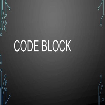 Code block | PPTX