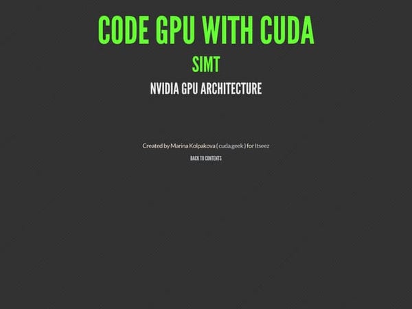 Gpu with cuda architecture Gpu with cuda architecture