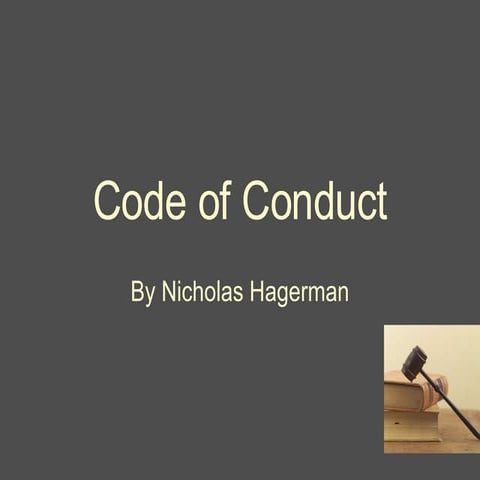 Code of Conduct | PPT