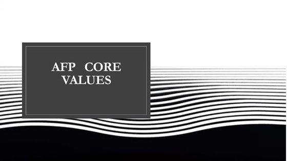 4. afp core-values | PPTX