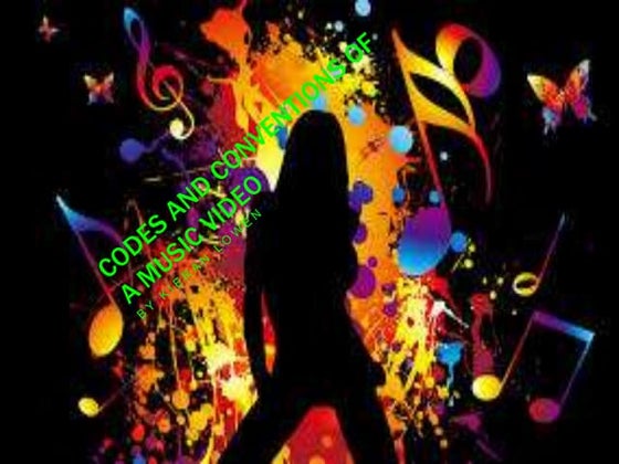 Abstract Music Video Moodboard - Version 2 | PPT