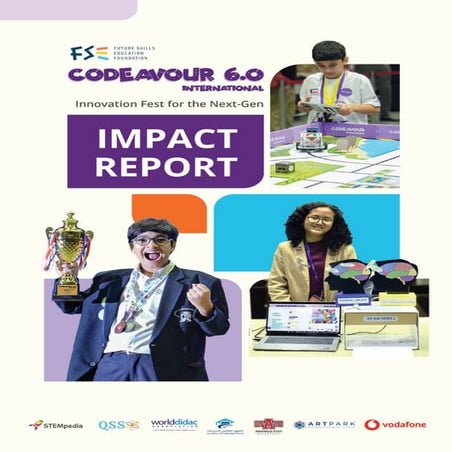 Codeavour 6.0 Impact Report - Student AI and Coding Competition | PDF