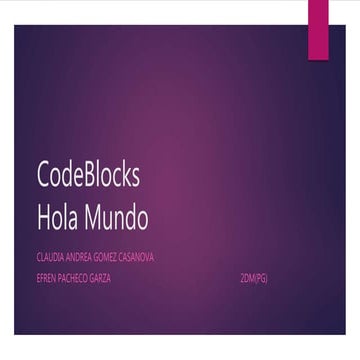 Code Blocks | Ppt