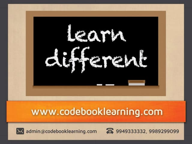 Codebook Learn Different Pptx