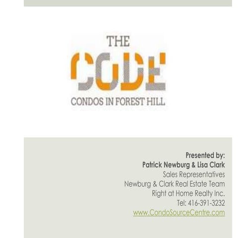 Code Condos - New Boutique Condos & Towns in Forest Hill. Register with ...