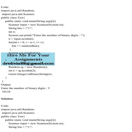 Codeimport Javautilrandom Import Javautilscannerpublic Pdf 