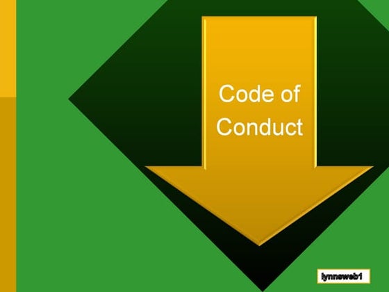 Code of conduct | PPTX