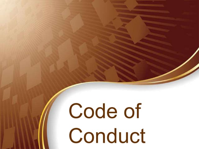 Code of Conduct | PDF