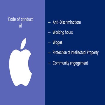 Code of conduct of Apple .pptx